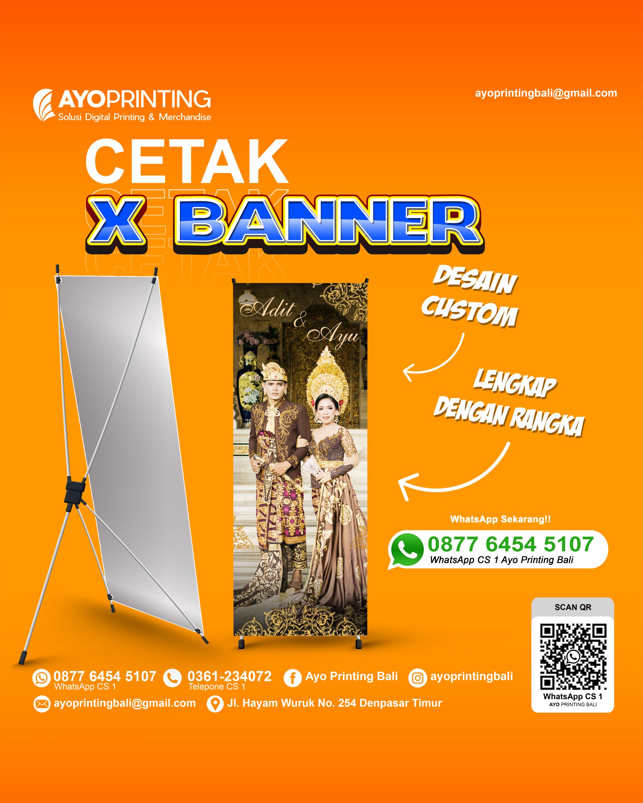 Cetak X Banner langsung Rangka di Denpasar – Bali wa 087764545107 – Ayo ...